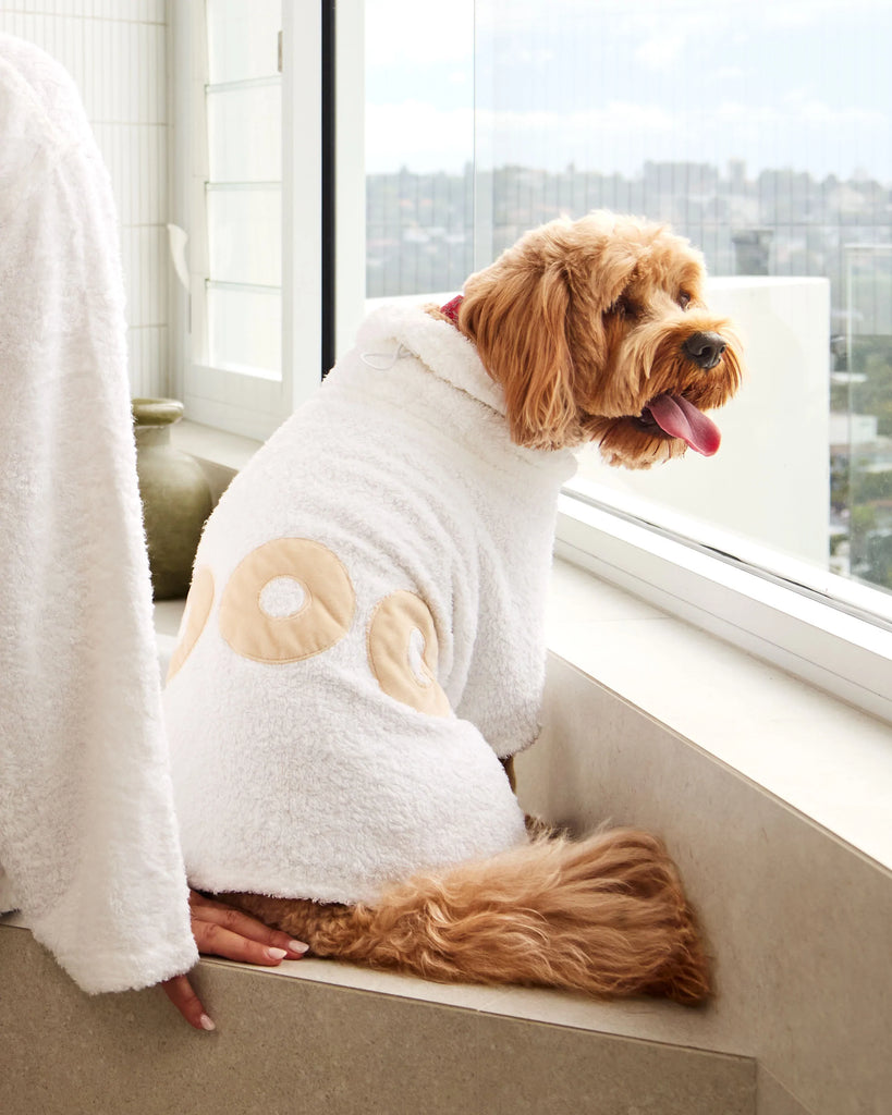 DOG Poncho - White – DOG by Dr Lisa US