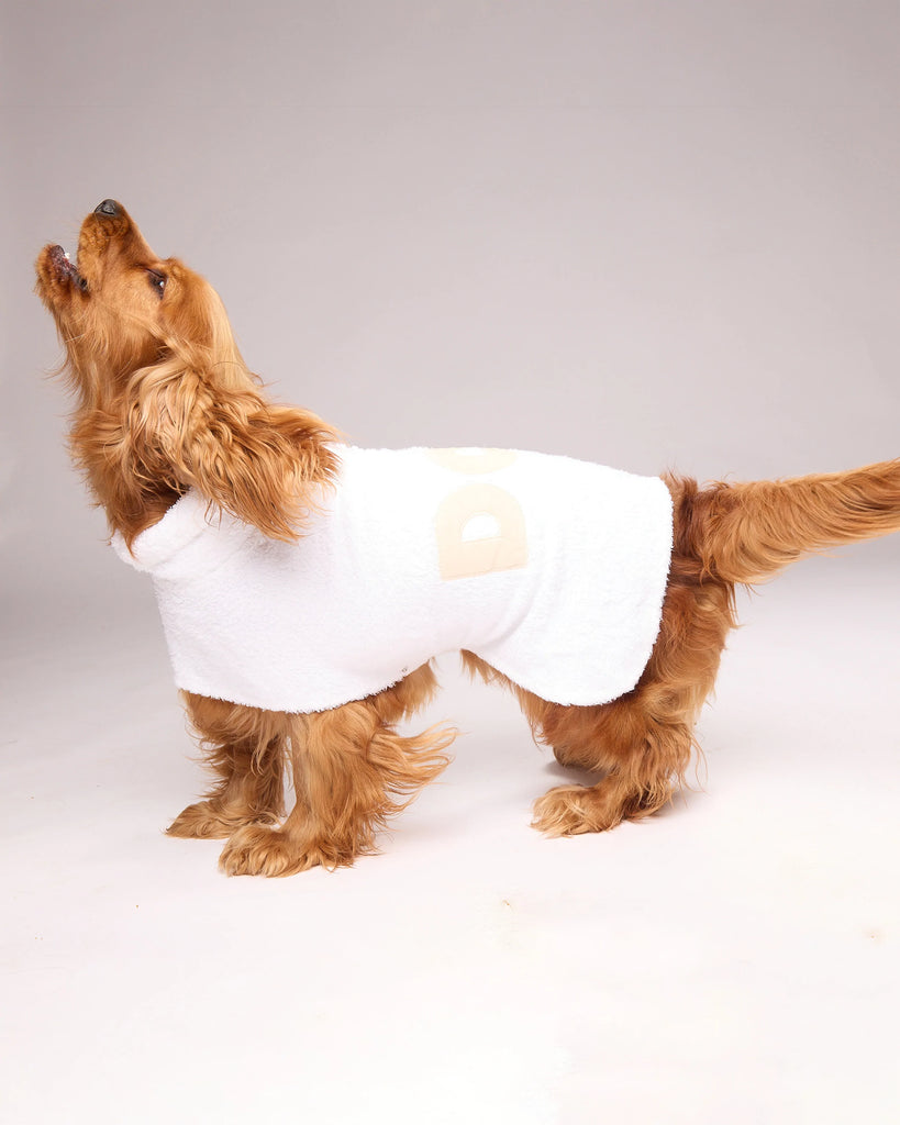 DOG Poncho - White – DOG by Dr Lisa US